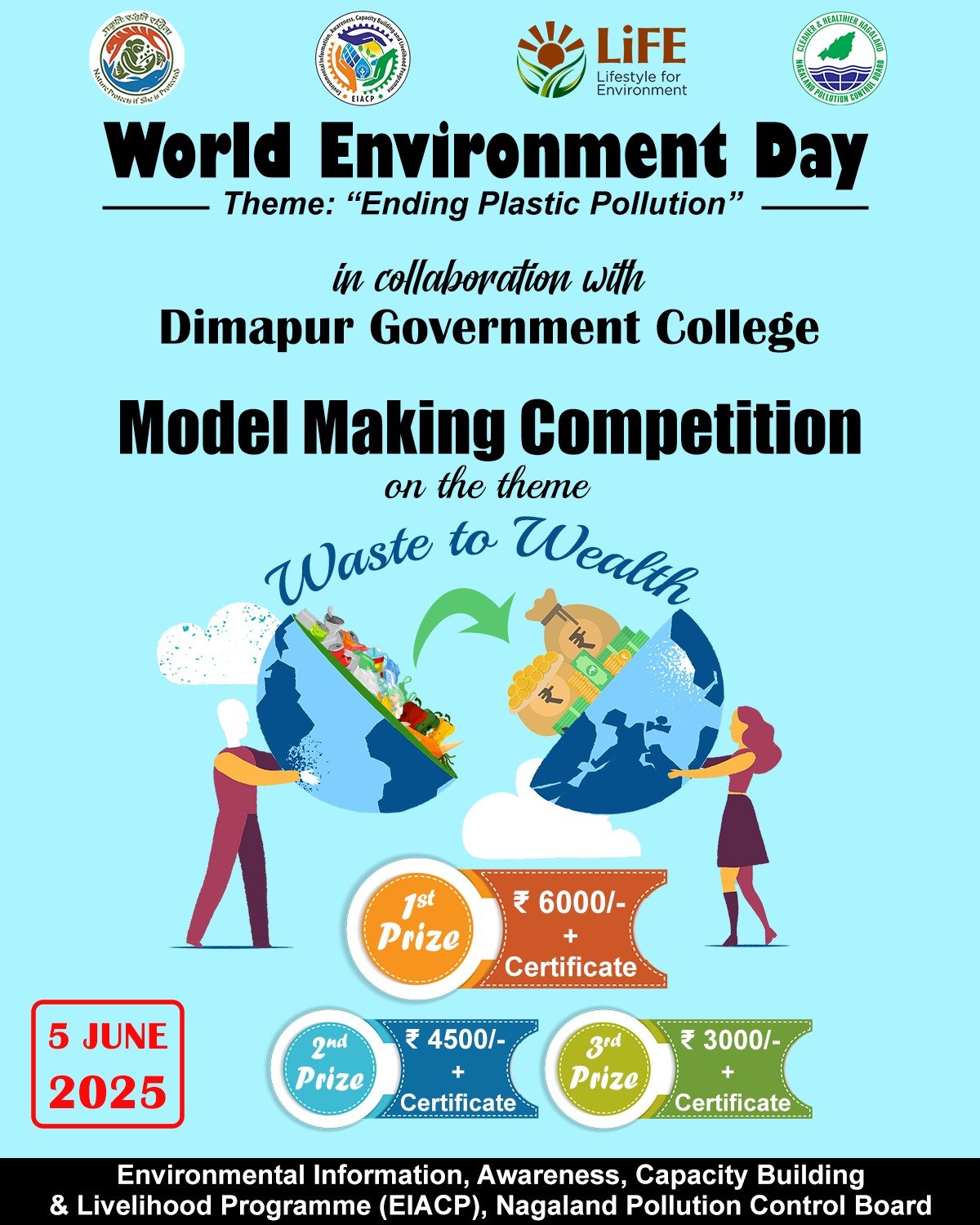 World Environment Day Competition 2025 - Dimapur Government College